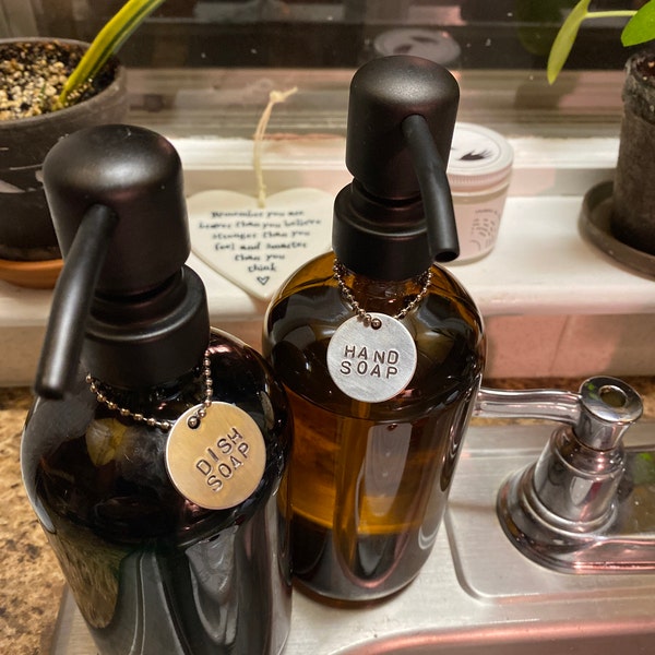 Hand Soap, Dish Soap Tags, Lotion, Labels for Your Soap, Hang on Soap ...