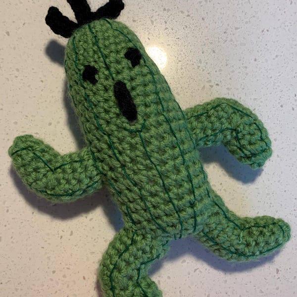 Final Fantasy Cactuar Crochet Pattern - Instant Digital Download PDF - Etsy