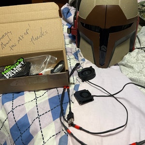 Single Helmet Cooling Fan Kit - Etsy
