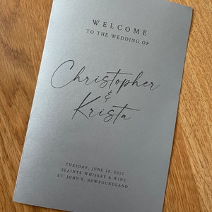 Printable Infographic Wedding Program Best Day Ever Ceremony - Etsy