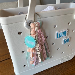 Watermelon Bogg Bag Tassel - Etsy