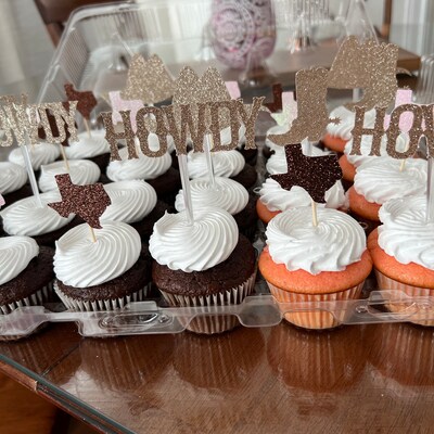 Glitter Zodiac Sign Pisces Symbol Cake Topper Birthday Party Cake ...