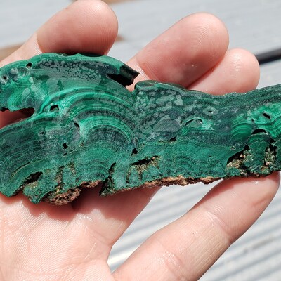 Polished Moroccan Berber Agate Slab Berber Druze Vug Moroccan Agate ...