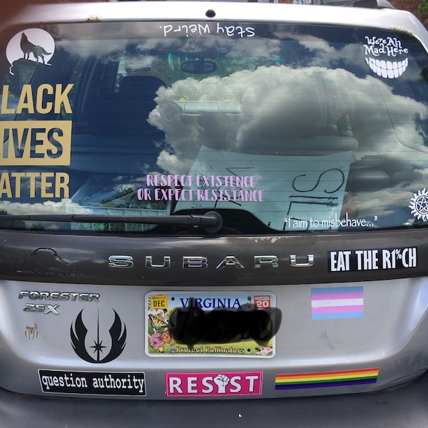 Eat the Rich - Stop the Top 1% Income Inequality Bumper Sticker (FREE ...