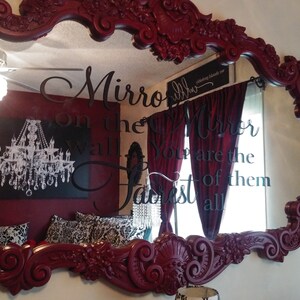 Mirror Mirror on the Wall...you Are the Fairest of Them All Vinyl Quote ...
