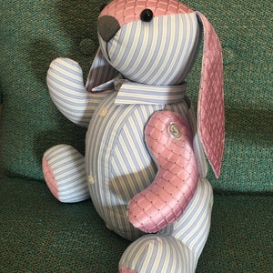 PDF Memory Bunny Sewing Pattern & Tutorial, Stuffed Animal Doll Sewing ...