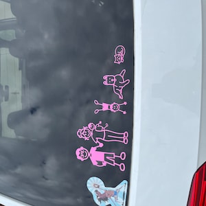 Create Your Own Stick Figure Family Decal/sticker - Etsy