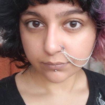 Just the Chain Nose to Ear Chain That Fits on to a Nose Hoop and an Ear ...
