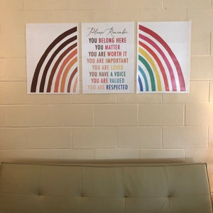 This is a Safe Space Poster Classroom Signs Printable | Etsy