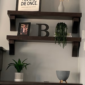 Painted Free Standing Letters for Shelf Custom Wood 3d Block | Etsy