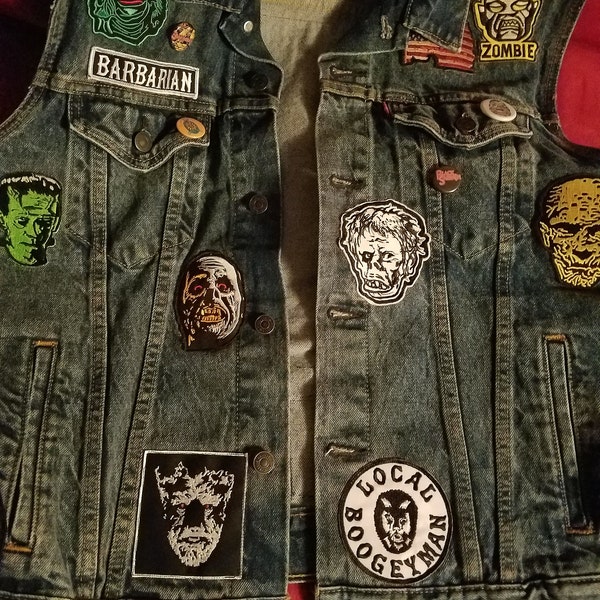 Wolfman Patch, Werewolf Patch, Universal Monster, Dracula, Frankenstein ...