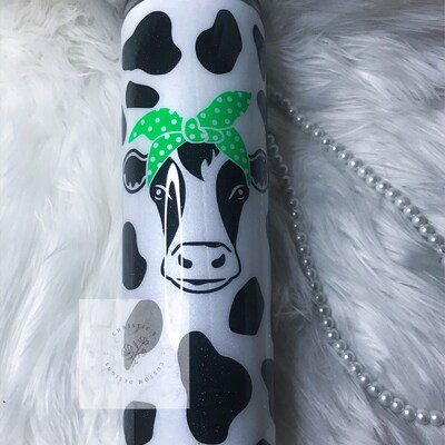 Cow Head With Bandana Svg, Png, Eps, Dxf, Cow Face, Cow Head Svg, Farm ...