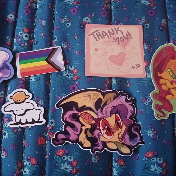 Flutterbat Stickers | My Little Pony - Etsy