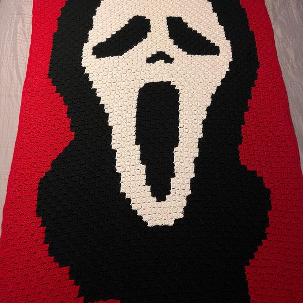 Pyramid Head Silent Hill Horror C2C Crochet Graphgan Blanket Pattern - Etsy