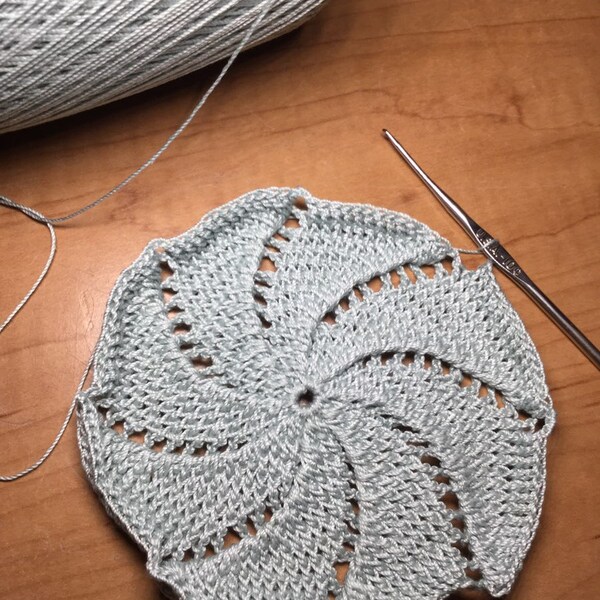 Shadow Cat Pinwheel Doily Pattern - Etsy