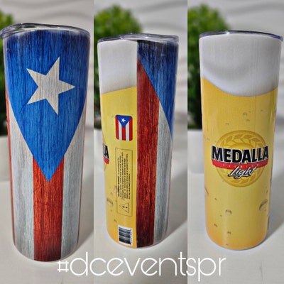Medalla Light Tumbler Wrap Png-sublimation-beer - Etsy