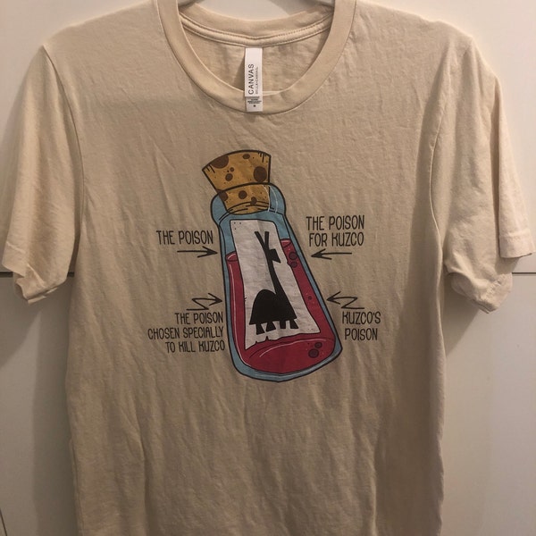 The Poison for Kuzco Shirt Yzma's Extract of Llama Shirt the Emperor's ...