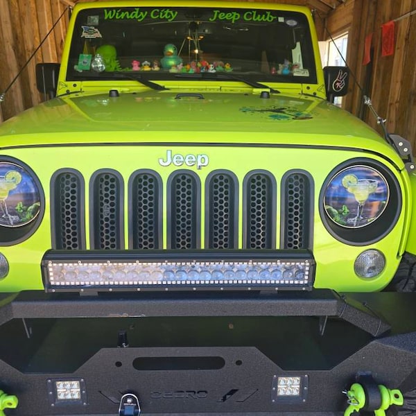 Round Eyes Series Headlight Decals - Etsy