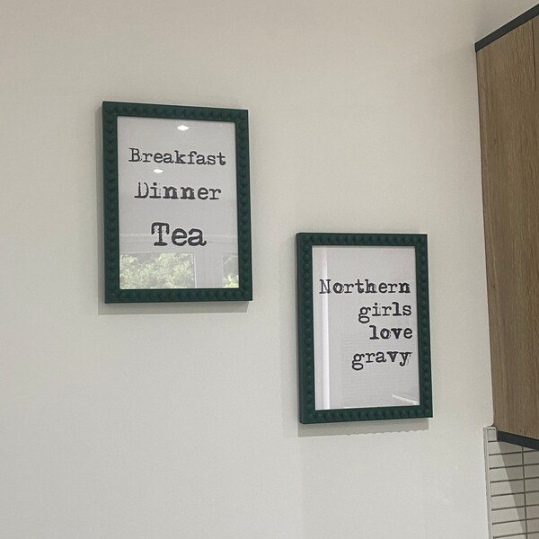 You Choose the Size // White Tray Frame // for Canvas Artworks // Made ...