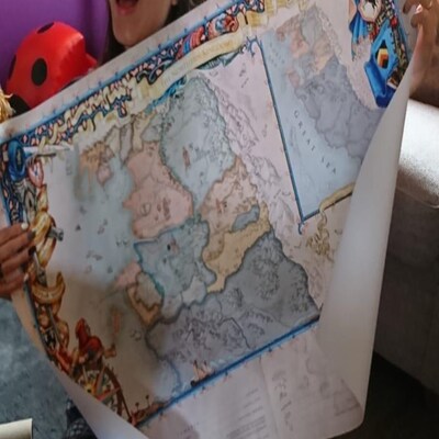 The World of the Witcher Map, the Northern Kingdoms, High Quality, A1 ...