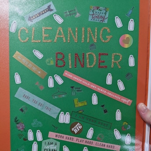 Bathroom Step-by-step Visual Aid Cleaning Chore Guides Cheat Sheet ...