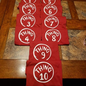 Thing 1, Thing 2, Thing 3, Thing SVG, Thing Clipart, Thing Cut File ...