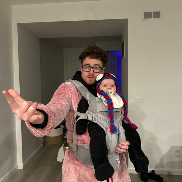 Crochet Spider-man Beanie Inspired by Mayday Parker's Beanie in ATSV - Etsy