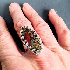 Brazilian Turquoise Sterling Silver Handmade Cuff Bracelet - Etsy