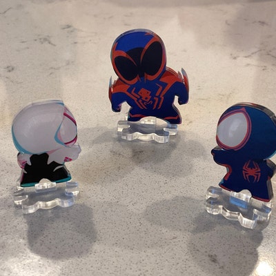 4cm Mini-spiders Acrylic Standee Across the Spider Verse Prowler 42 - Etsy