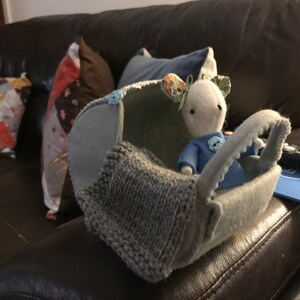 PDF Pattern 'apple Strudel' Felt Shrew Softie With Apple Mini Quilt and ...