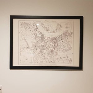 Map of CANALS and Navigable Rivers William Swire 1888 Rare Exceptional ...