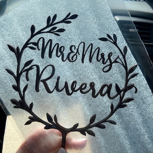 Wedding cake topper sign made of wood in an old rustic style. | Etsy