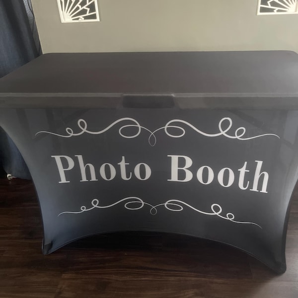 Photo Booth Table Cloth - Etsy