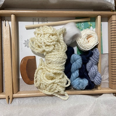 Large Weaving Loom, Adjustable Frame Loom With Tools - Etsy