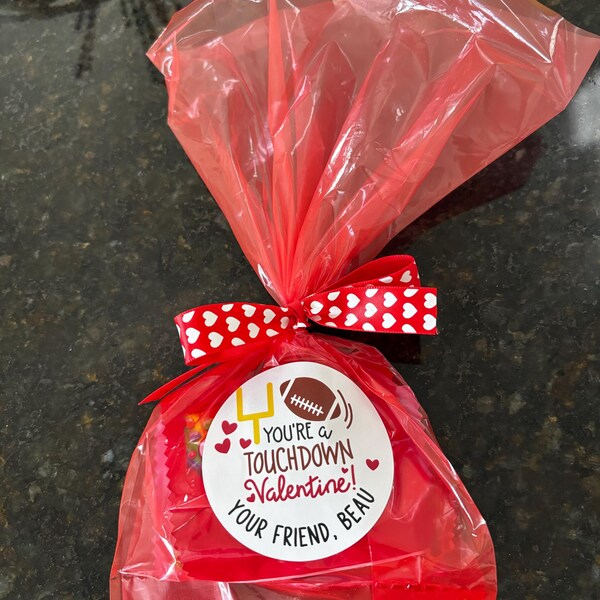 Valentines Day Stickers, Personalized Sports Valentines Stickers ...