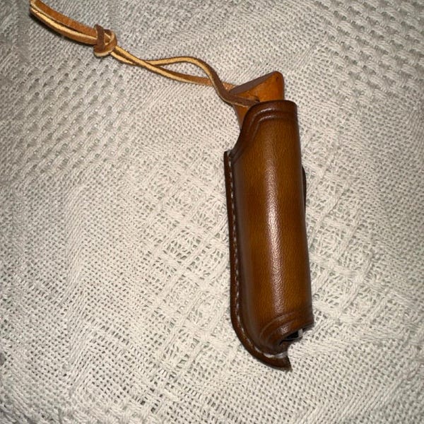 Leather Sheath for Opinel No7 - No12, Handmade, Opinel Cover - Etsy