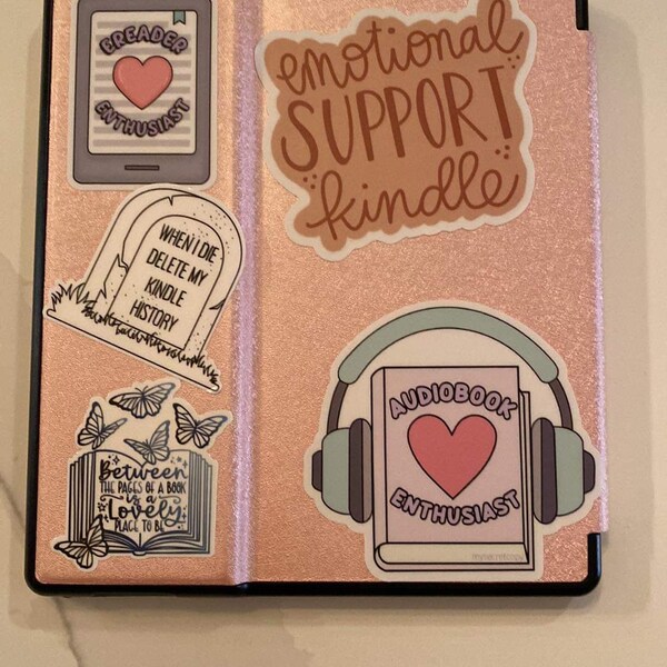 Mini Ereader Enthusiast Sticker Bookish Stickers Gifts for Readers ...
