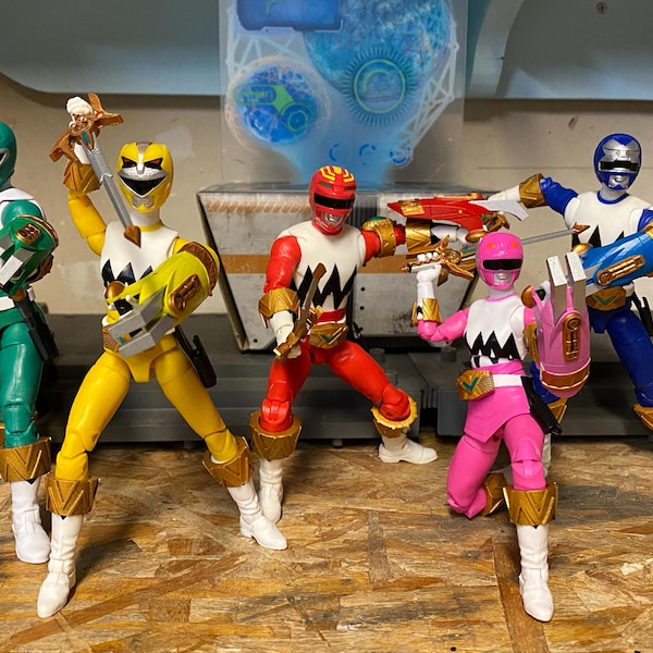 Power Rangers Thunderzords Gosei Sentai Dairanger Power Coins legacy ...