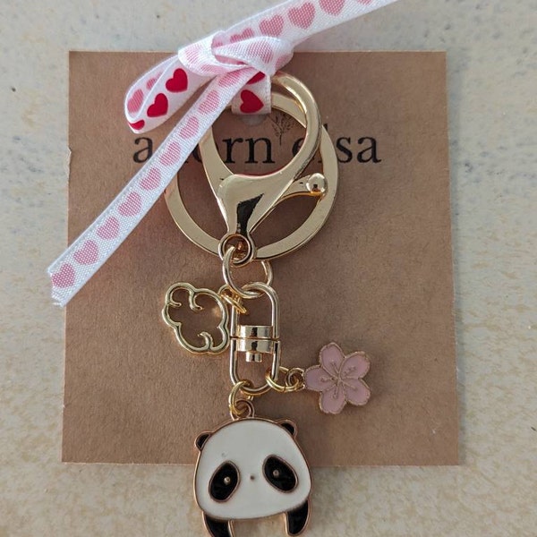 Ethereal Moth Keychain Bag Charm Butterfly Flower Nature Gift Custom ...