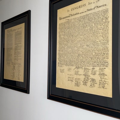 Framed Howe Proclamation. Handmade in USA. Free Shipping - Etsy