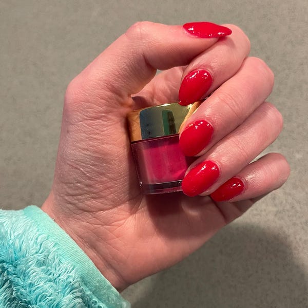 Cherry Tart- Dip Powder, Dip Powder for Nails, Acrylic, Christmas ...