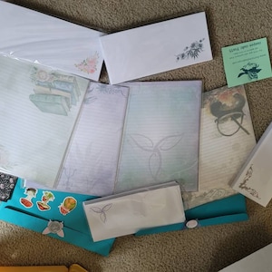 Rainbow Wolf Writing Paper Wolf Letter Paper Spirit Animal Stationery ...