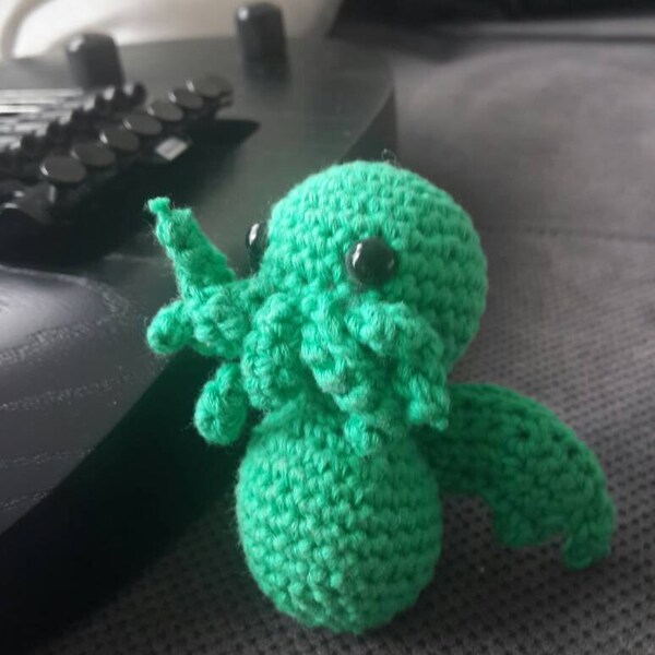 CROCHET PATTERN, Amigurumi Cthulhu, Crochet Cthulhu Pattern, Cthulhu ...