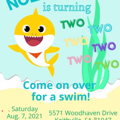 Printable Baby Shark Food & Drink Signs Pink Baby Shark Editable Sign ...