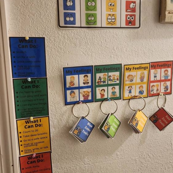 Anger Management Ladder, Self-regulation Zones Tool, Calming Corner ...