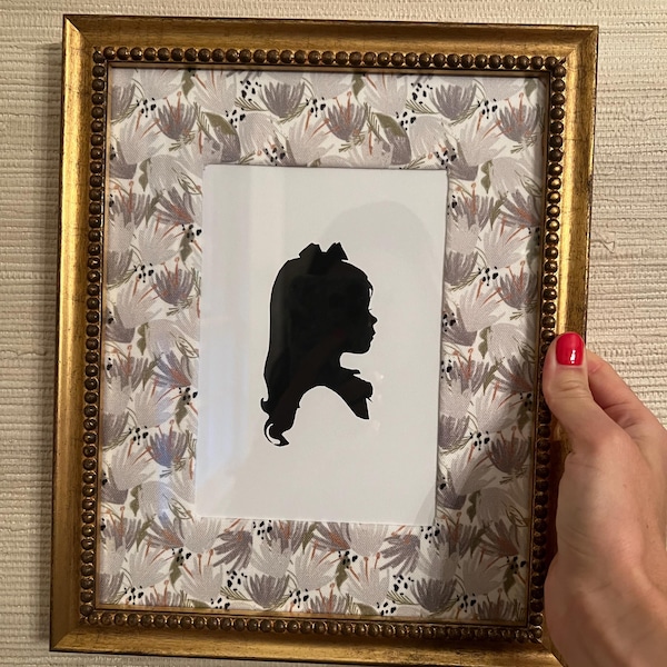 Distressed Gold Picture Frame W/bead- Vintage- Custom Sizes A4 A3 A2 ...