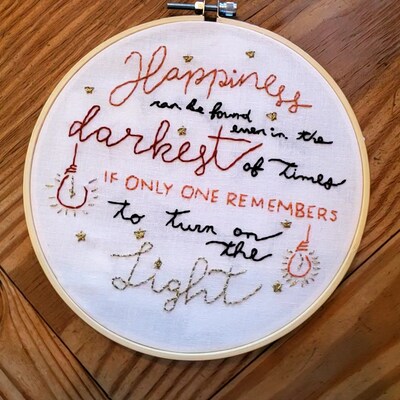 Serotonin Embroidery Pattern, PDF Pattern Download, Embroidery Design ...