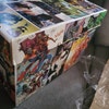 Custom Comic End Table With Epoxy Resin - Etsy