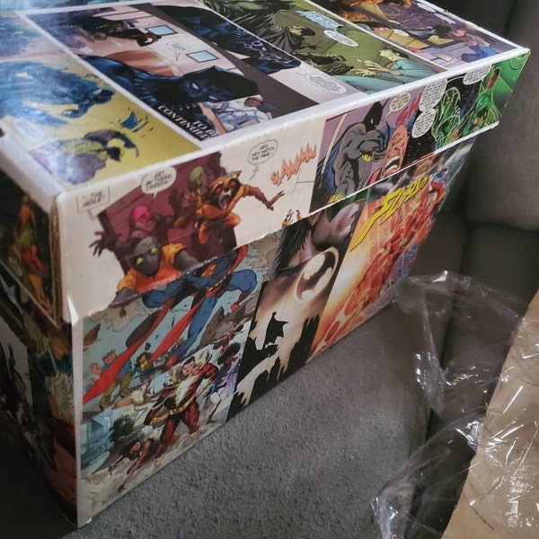 Custom Comic Coffee Table With Epoxy Resin - Etsy