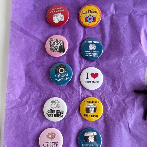 30th Birthday Pins (10 Pack) Turning 30 Party Favors Pinback Buttons, 1 ...